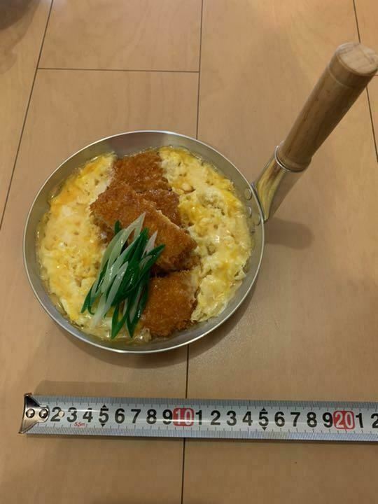 Food Samples / KATSU-TOJI / Realistic sample of pork cutlet dish coated ...