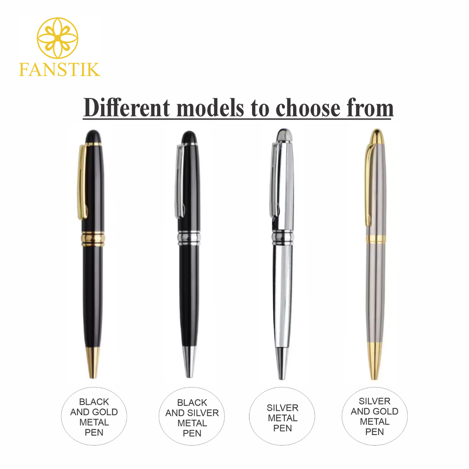 Customized Ballpoint Pen, Elegant Engraved Pen. Luxury Metal Pen for ...