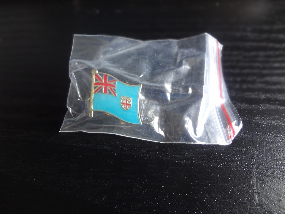 FIJI Fijian Country Metal Flag Lapel Pin Badge *NEW* MIX & MATCH BUY 3 ...