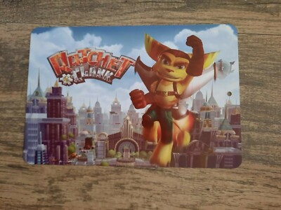 Ratchet & Clank Video Game Art 8x12 Metal Wall Sign | eBay