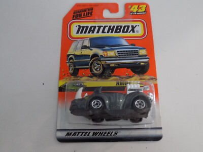 Matchbox Animals Rhino Rod #43 New on Card | eBay