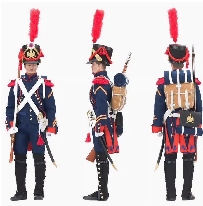 BROWN ART B-A0003 1/6 Napoleon War Series 12'' Guards Artillery Action ...