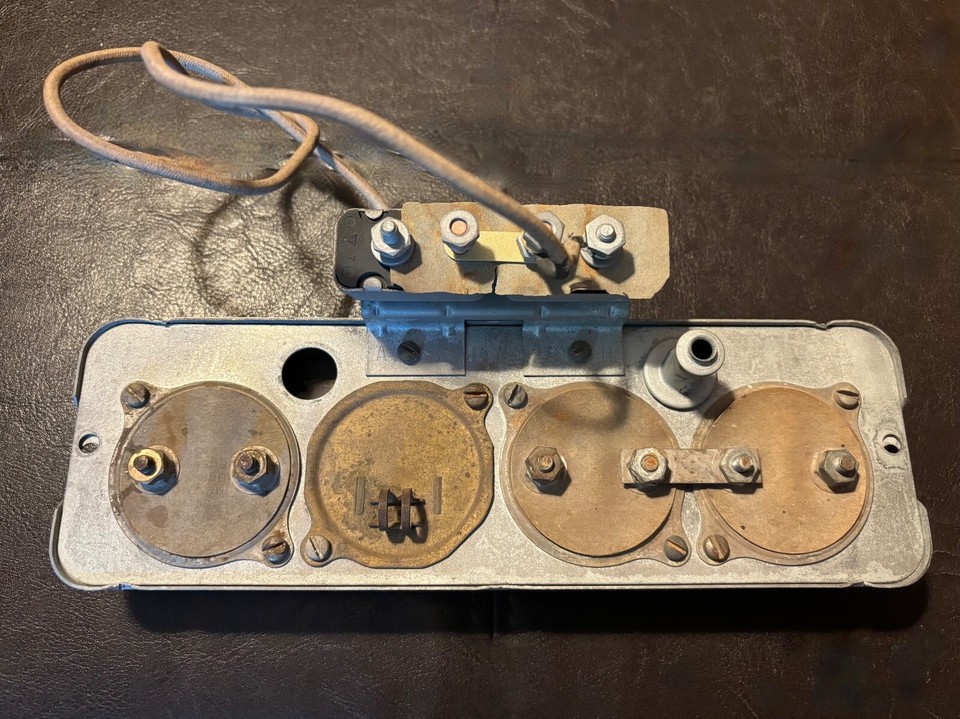 OEM 1947 1948 Ford Vintage Gauge Cluster Instrument Dash Reconstructed ...