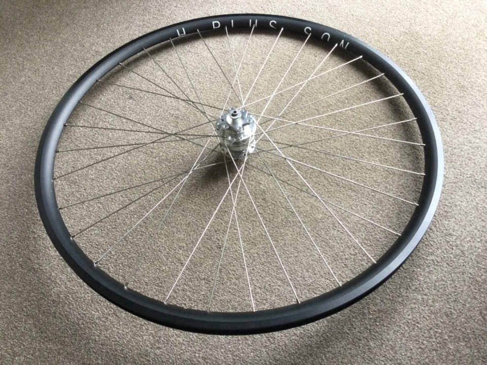 SP Dynamo front hub wheel. H plus son Architype rim. Free postage | eBay UK