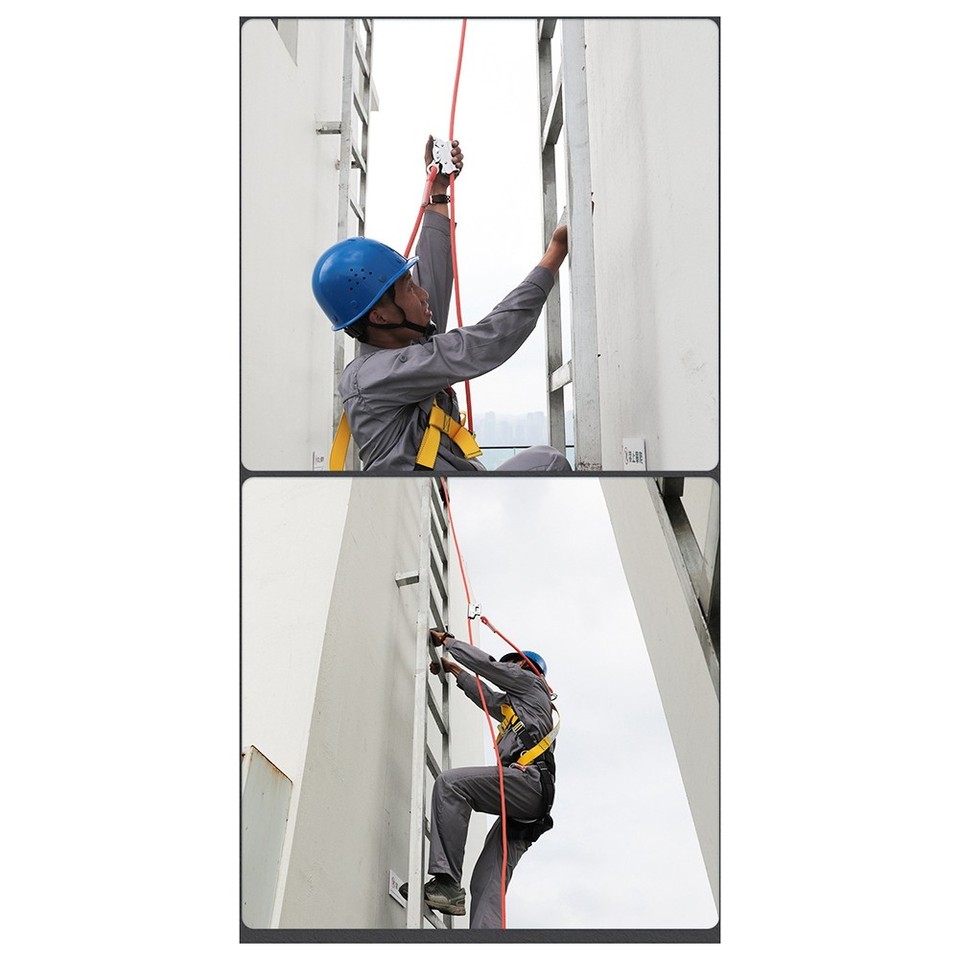 Climbing Carabiners Quickdraws Heavy Duty Self-Locking Rope Grab ...