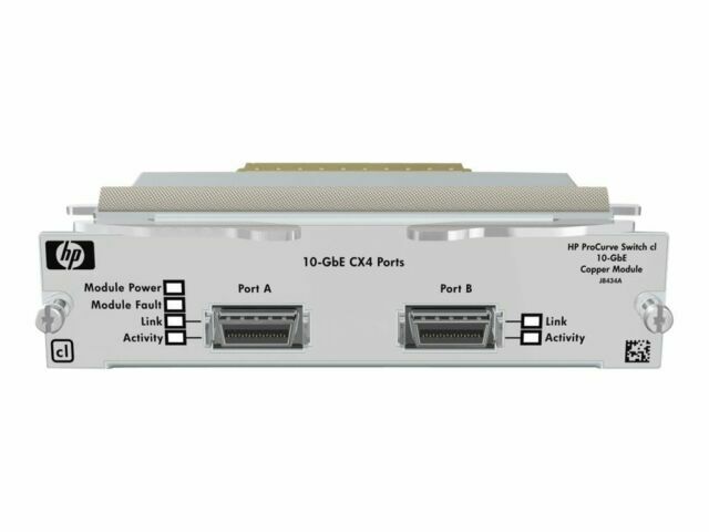 HP ProCurve J8434A 10 Gigabit Ethernet 10gbe Copper Module for sale ...