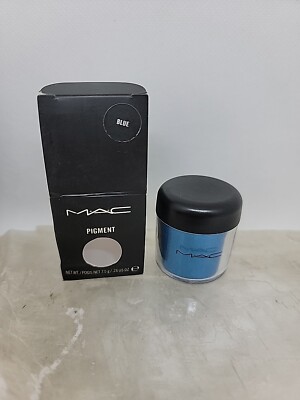 MAC BLUE Pigment Full Size 7.5g GENUINE MAC! BNWB-EXTREMELY RARE ...