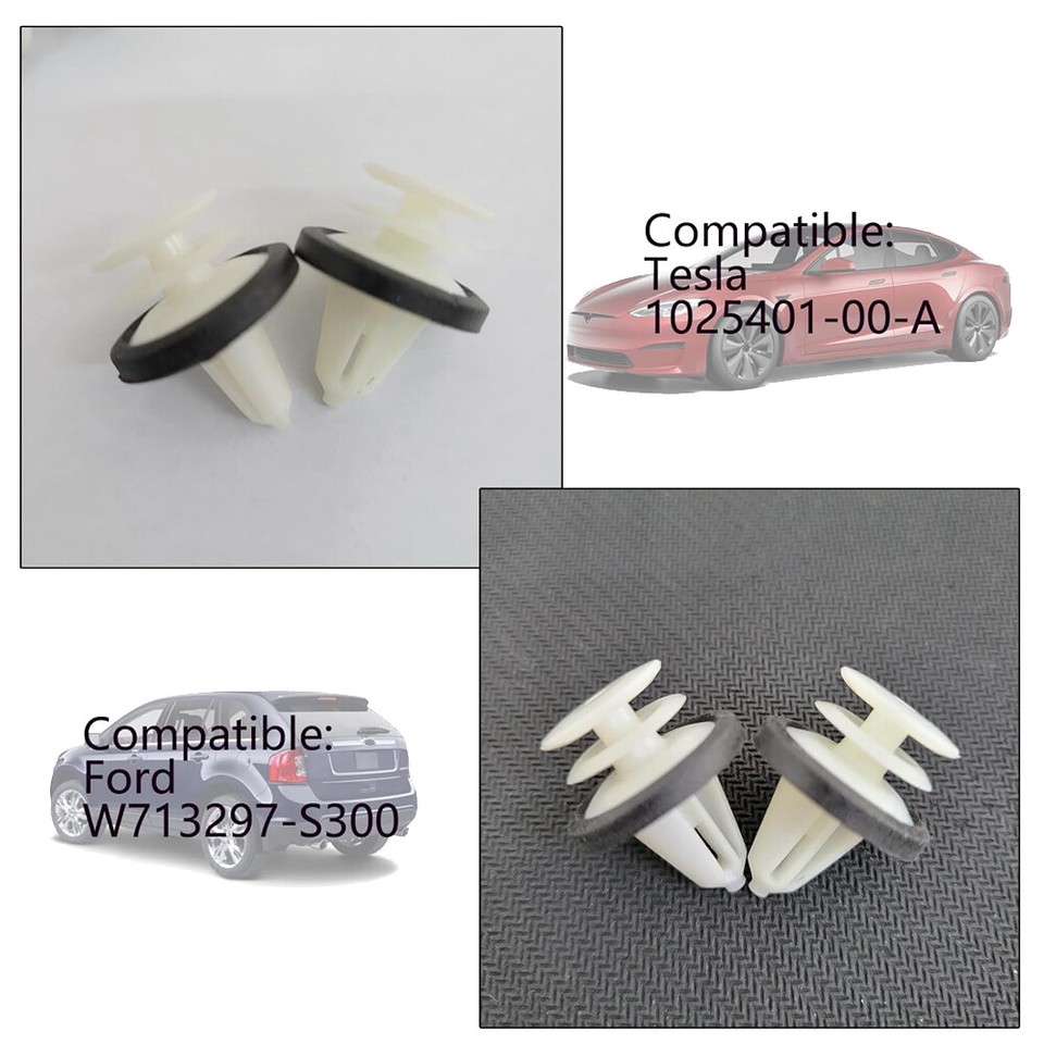 20X Interior Trim Door Panel Retainer Clip with Seal For Ford W713297 ...