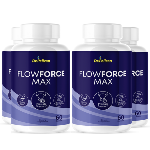 Flowforce Max- Prostate Support- 4 Bottles- 240 Capsules | eBay