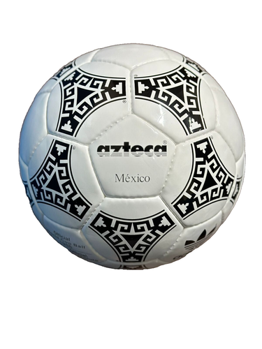 Adidas Azteca Black FiFA World Cup Mexico 1986 Soccer Ball Match Ball ...