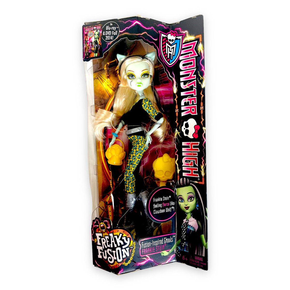 Monster High Freaky Fusion Frankie Stein Frankie Stein Clawdeen Wolf