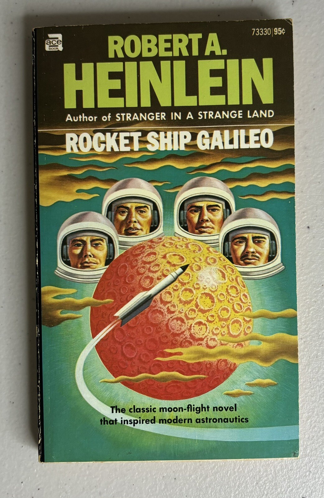 Rocket Ship Galileo Robert A. Heinlein 1947 ACE Books 73330 Vintage PB ...