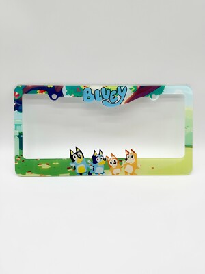 Bluey License Plate Frame | eBay