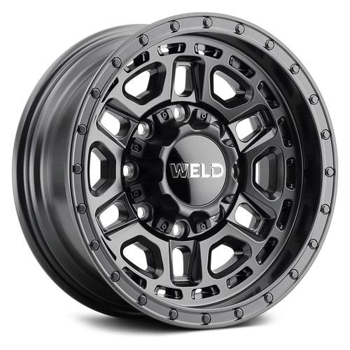 WELD Off-Road CRUX W119 Wheels 20x10 (-19, 8x165.1, 125.1) Black Rims Set of 4 | eBay