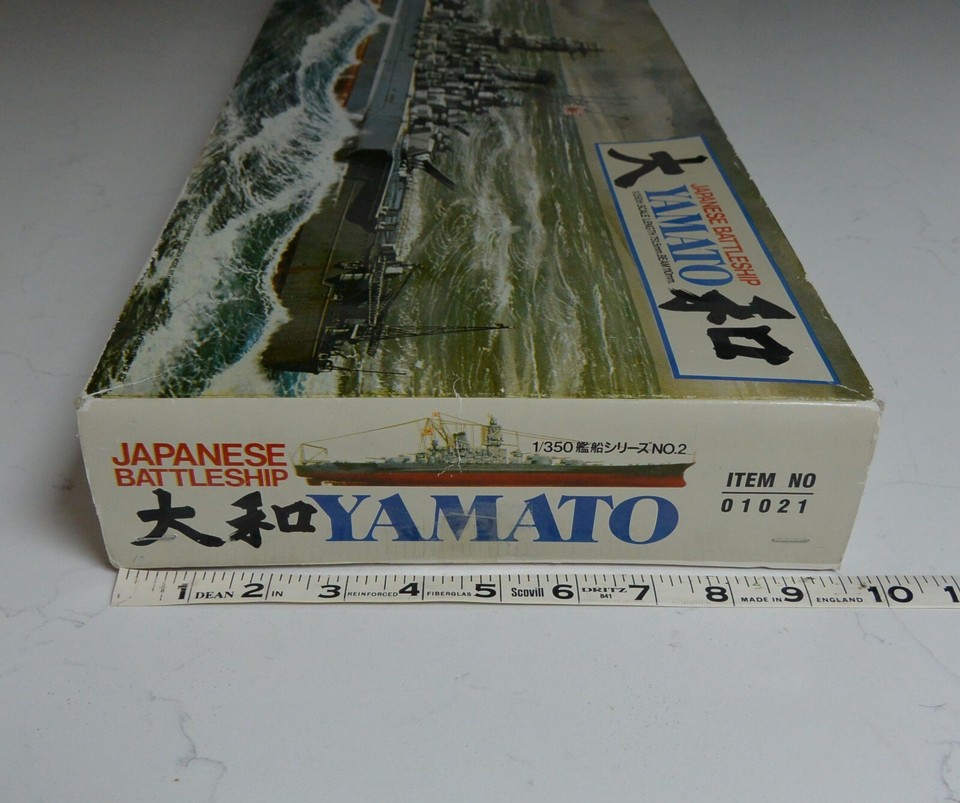 New 1/350 Japanese Battleship YAMATO Plastic Model Kit 01021 | eBay