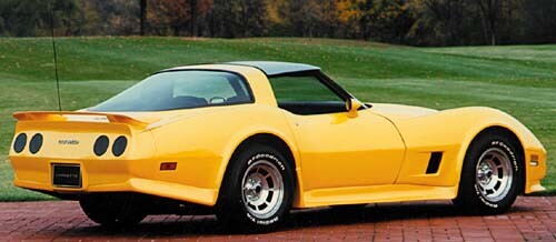 1980-1982 C3 Corvette Collector Rear Wing Spoiler ACI Fiberglass NEW ...