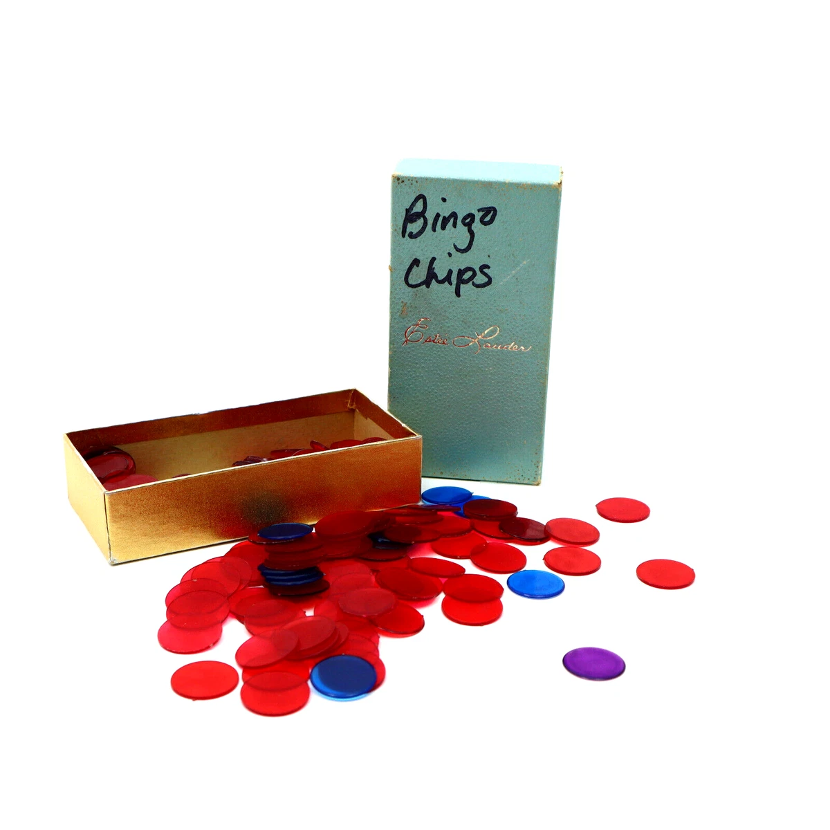 Red Bingo Chips Number