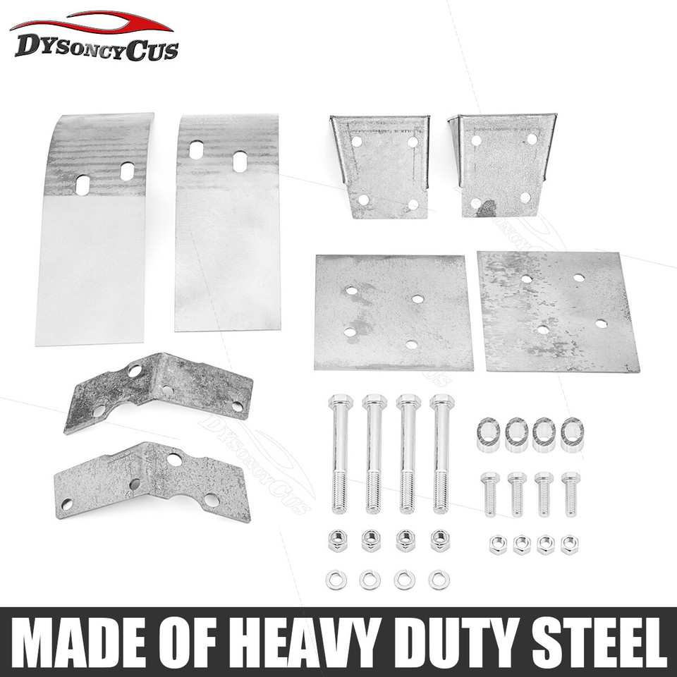 1978-1993 Ford Mustang Upper + Lower Torque Plates Control Arm Box ...