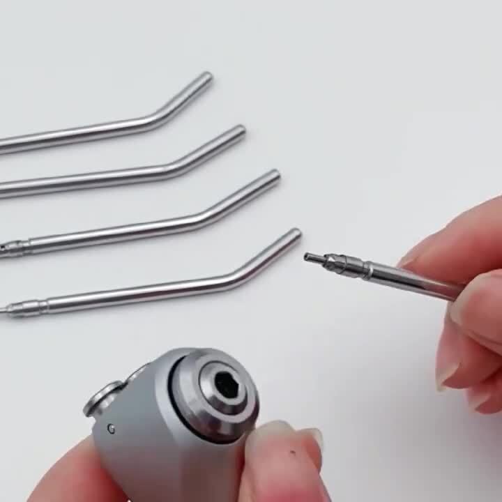 50X Dental Metal Spray Nozzles Tips For 3-Way Air Water Triple Spray ...