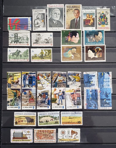 US STAMPS 1973 FULL YEAR COMPLETE USED #1475-1508 | eBay