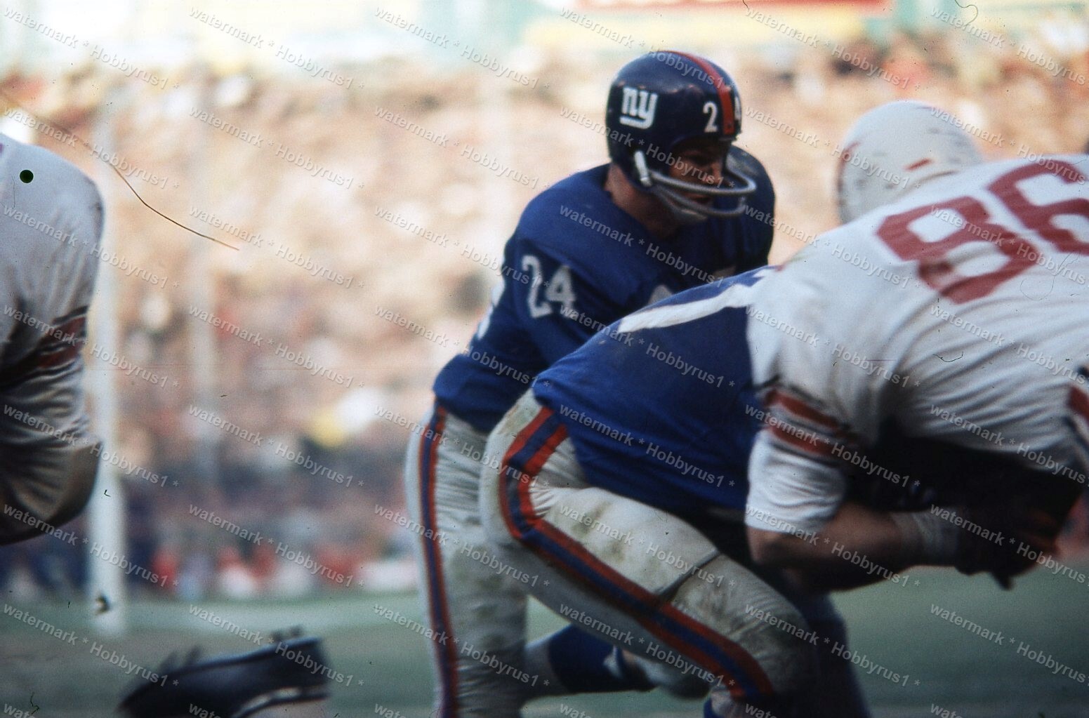 Tucker Frederickson NEW YORK GIANTS Football 1965 NFL Original 35mm ...