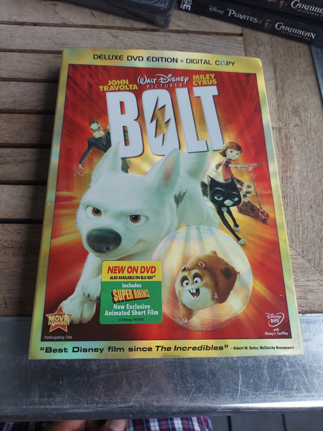 Bolt (DVD, 2009, 2-Disc Set with Disney File) w/slipcover | eBay