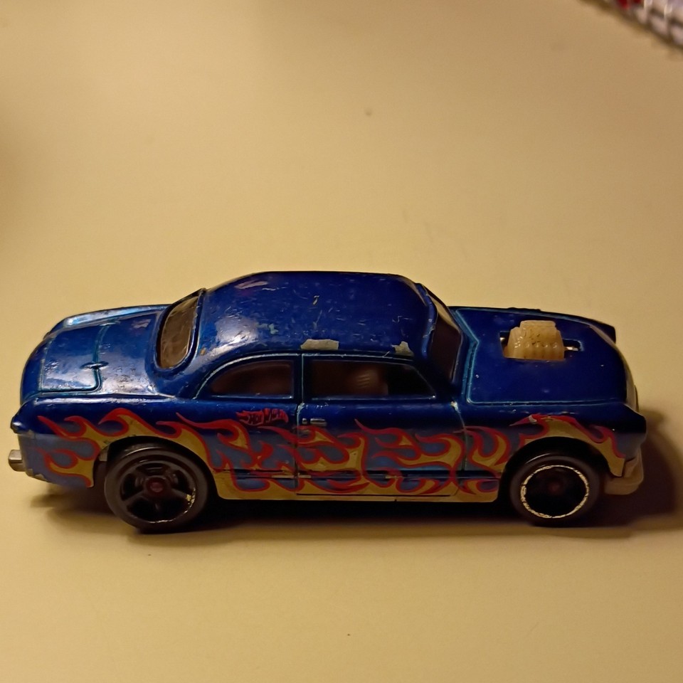 Hot Wheels Shoe Box Blue Yellow Orange Diecast Car Model | eBay