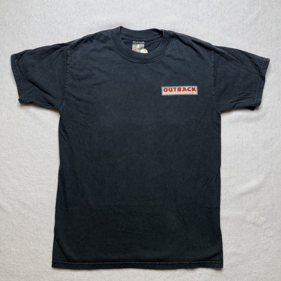 Outback Steakhouse 2003 Employee Tshirt Hanes Beefy-T Small No Rules ...