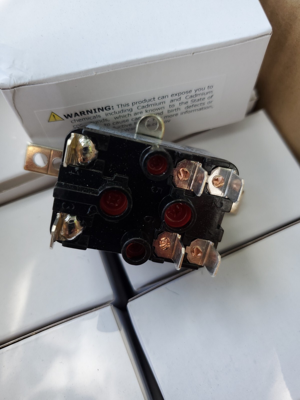 Supco Totally Enclosed Fan Motor Relay 90-380 12FLA /8FLA 24V 18A 90380 ...