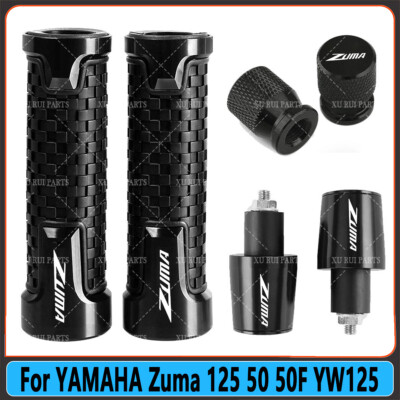 Black-For YAMAHA Zuma 125 50 YW125 Motorcycle Handlebar Hand Grip ...