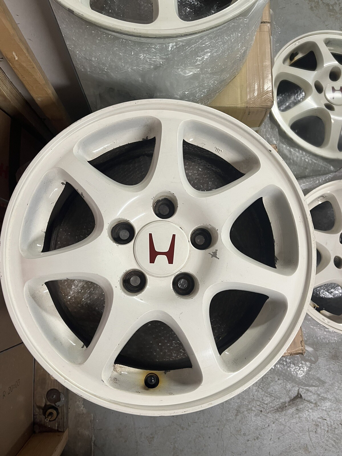 1992-1995 Honda Jdm Civic Ek9 Type R 15 Inch OEM Championship White ...
