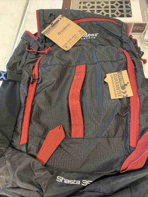 Outdoor Products Shasta 35l Technical Frame Backpack - Black for sale ...