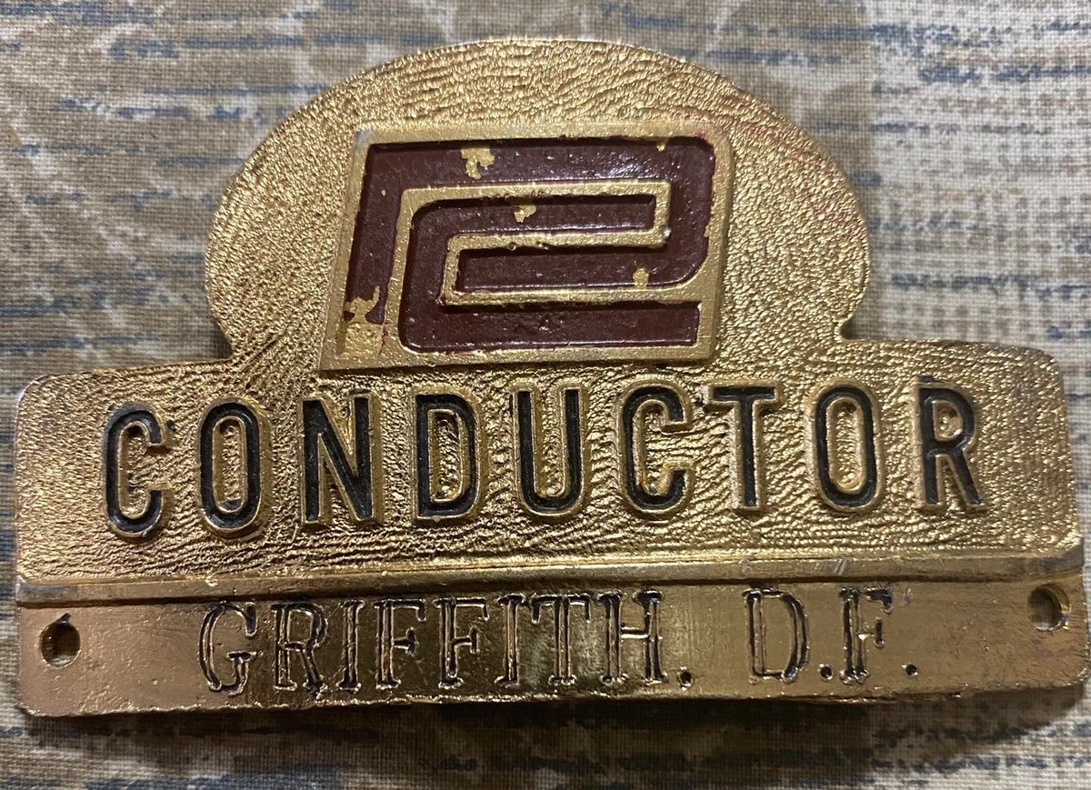 Conductor Hat Badge