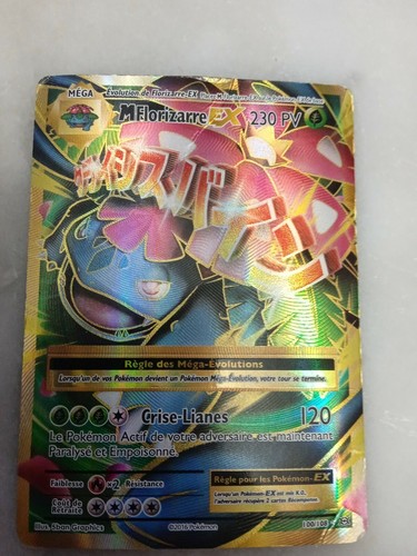 Carte Pokémon M Florizarre EX 2/83 XY Génération Français | eBay