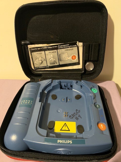Philips HeartStart HS1 M5066A OnSite AED Defibrillator No Battery or ...