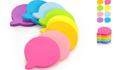 Sticky Notes 8 Color Bright Colorful Sticky Pad 75 Sheets/Pad Self ...