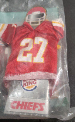 2007 NFL MINI Kansas City Chiefs JERSEY PLAYER #27 from BURGER KING ...