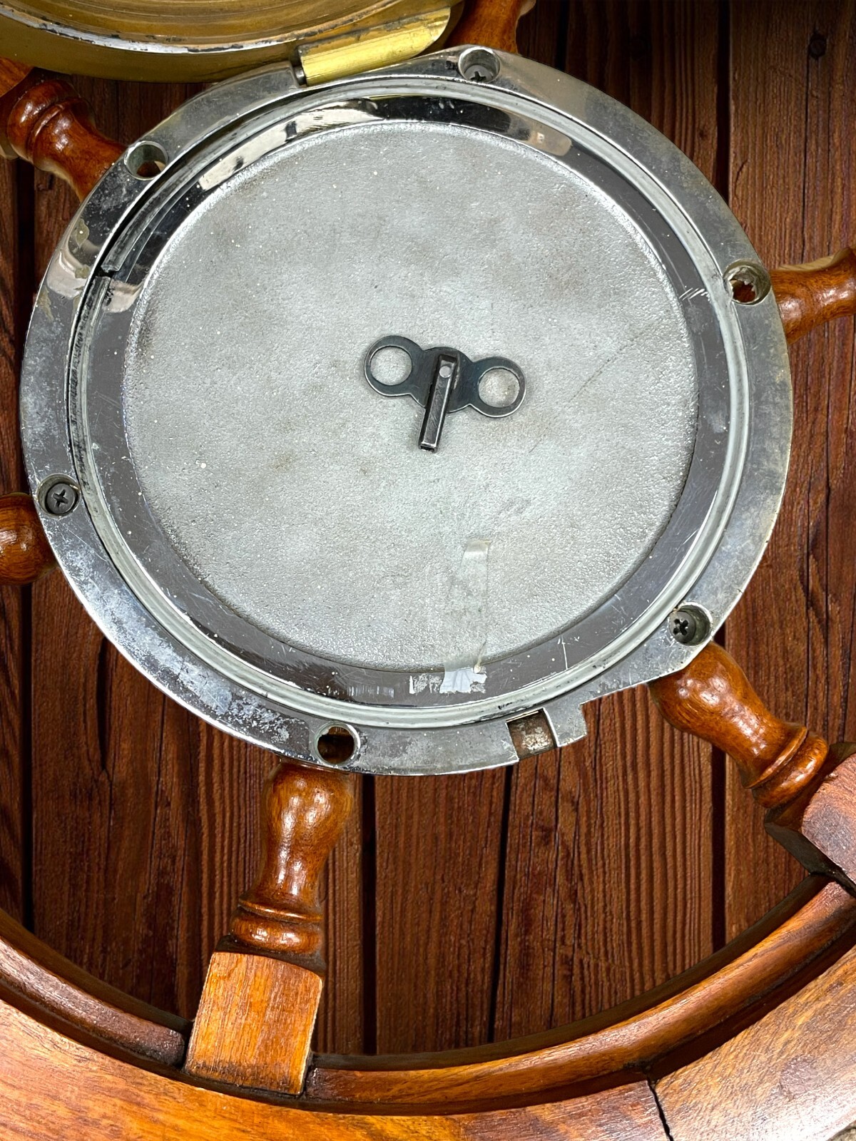 WW2 USN CHELSEA U.S. NAVY MK1 Mark I DECK CLOCK 6 INCH DIAL 1942 With ...