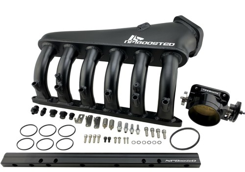 NP Intake Manifold + Throttle Body + Fuel Rail FOR E36 E46 M50 M52 M54 ...