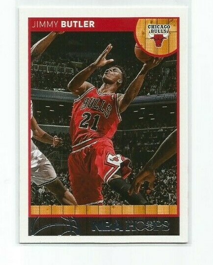 JIMMY BUTLER (Chicago Bulls) 2013-14 PANINI NBA HOOPS BASKETBALL CARD ...