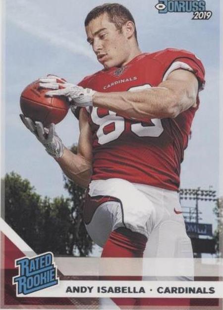 2019 Panini Donruss - Rated Rookie Andy Isabella #326 (RC) for sale ...