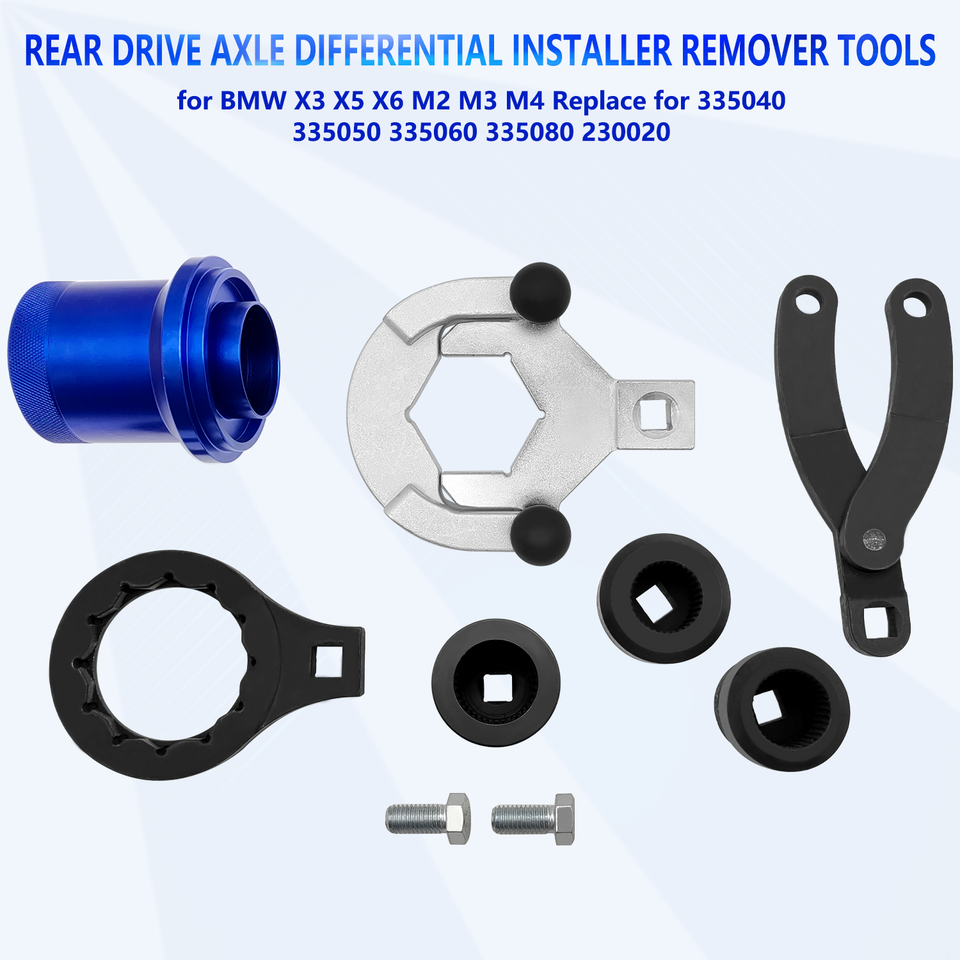 Rear Drive Axle Differential Tool Kit for BMW X3 X5 X6 M3 M4 E70 E90 ...