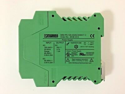 Phoenix Contact MINI-PS-100-240AC/24DC/1.3 2866446 | eBay