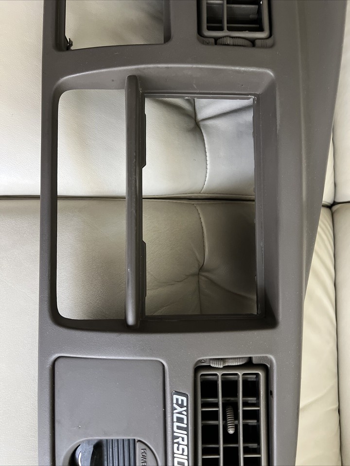 OEM Ford Excursion Dash Bezel Replacement 00 01 02 03 04 BROWN Limited ...