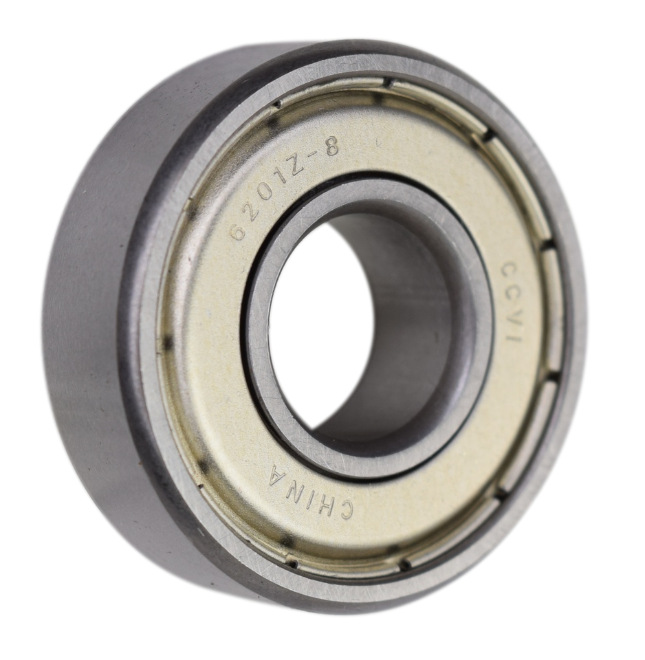 (2 Each) 6201-ZZ-1/2, 6201-2Z8, 201SS8 Shielded Radial Ball Bearing 0.5 ...