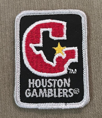 Vintage 1980s United State Football League Houston Gamblers Football ...