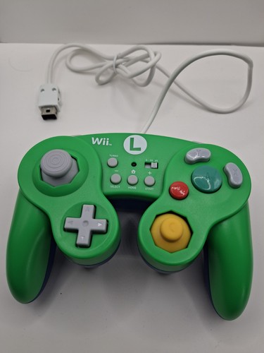 HORI Luigi Wii U GameCube Style Controller | eBay