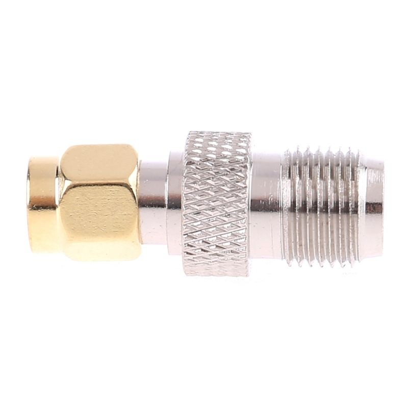 SMA Female To Type F Female Plug Straight RF Coaxial Adapter Connector ...