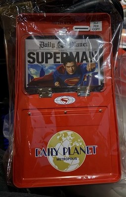 Superman AMC Daily Planet Newspaper Box Popcorn Bucket | eBay