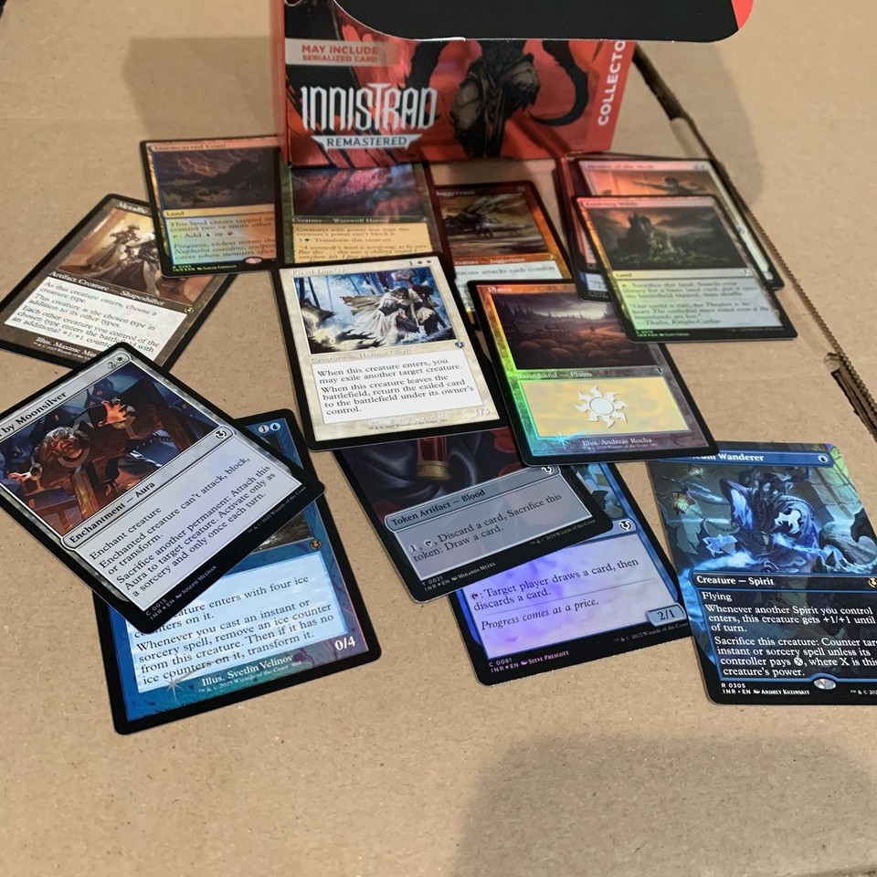 MTG INNISTRAD REMASTERED COLLECTOR Booster Box 12 Packs Are Open | eBay